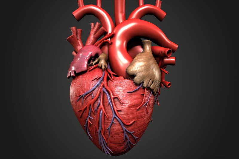 Anatomically Correct Heart Stock Illustrations – 69 Anatomically ...