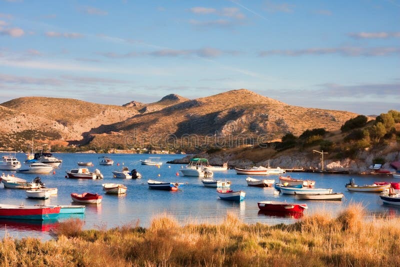 Anavyssos stock image. Image of anavyssos, autumn, cloudscape - 11525359