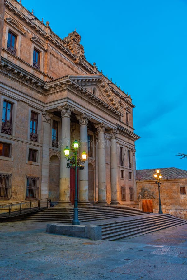 Anaya Palace - Palacio De Anaya, Salamanca, Spain Stock Photo - Image ...