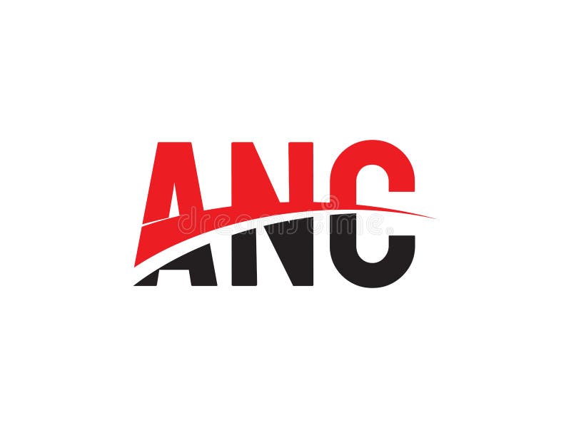 ANC Letter Initial Logo Design Vector Illustration Stock Illustration ...