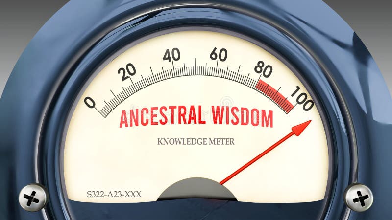 Ancestral Wisdom and Knowledge Meter that is Hitting a Full Scale ...