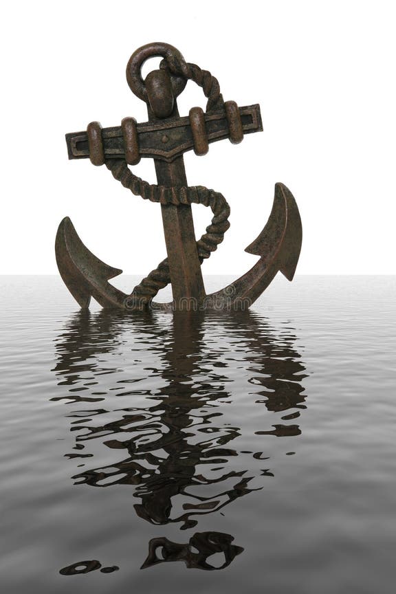 Anchor stock image. Image of symbol, graphic, hook, ocean - 2672837