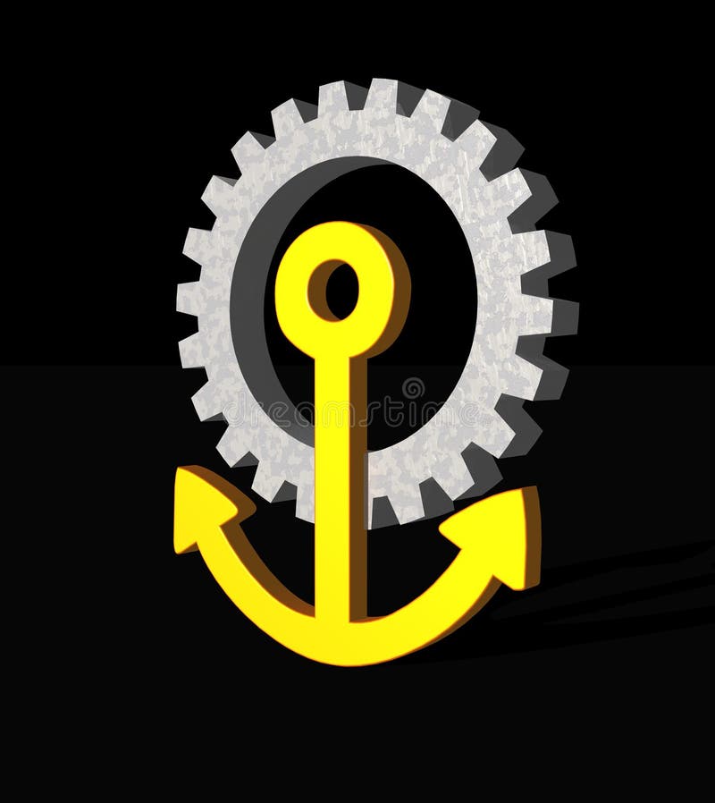 Gear logo stock illustration. Illustration of background - 5555787