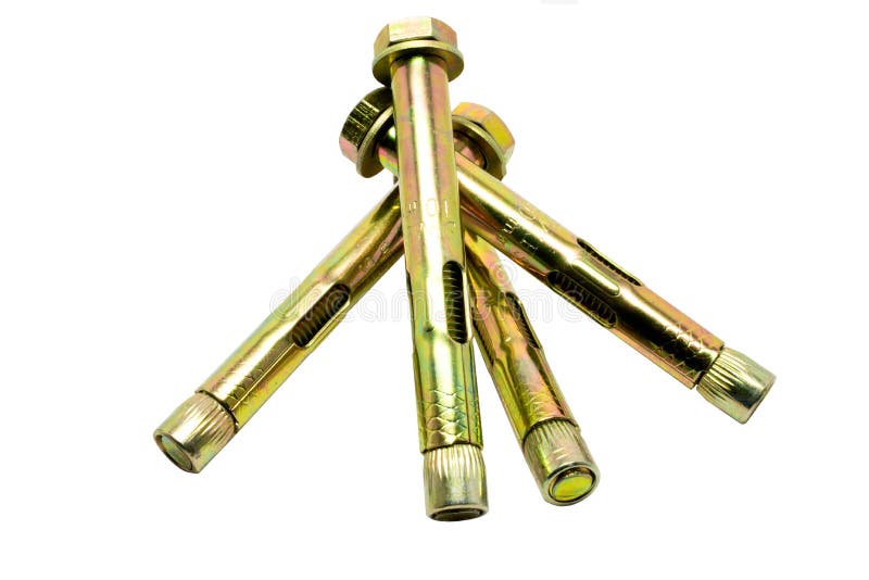 Anchor bolt stock image. Image of fixture, selective - 21610465