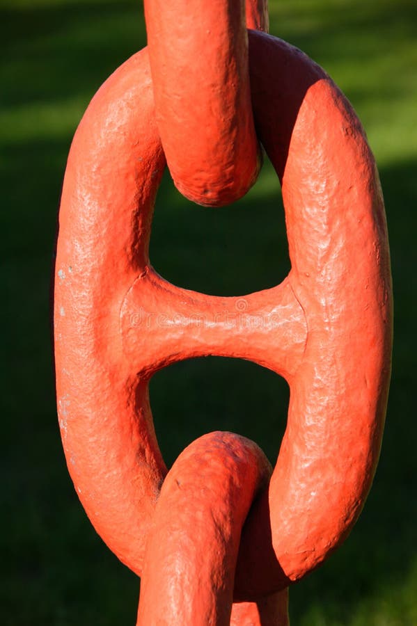 Giant Chain LInk stock image. Image of link, black, marine - 144955