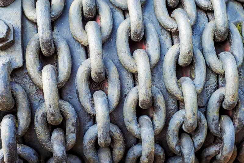 Anchor chain stock image. Image of roll, anchor, closeup - 40551429