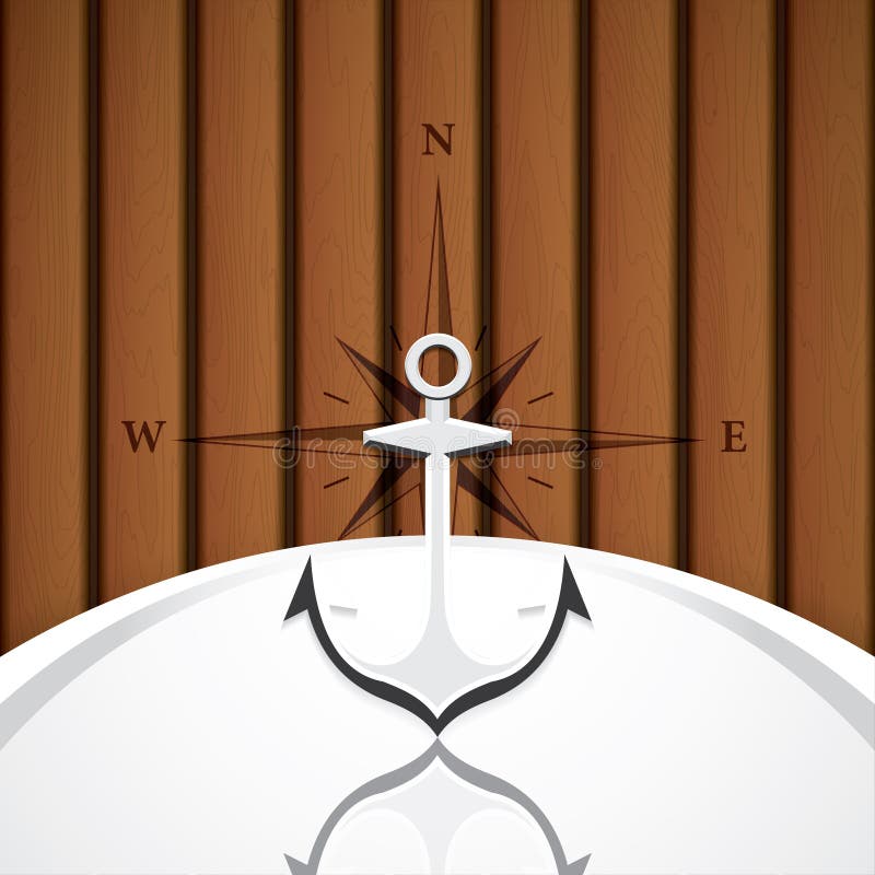 Anchor stock vector. Illustration of decoration, maritime - 41092805