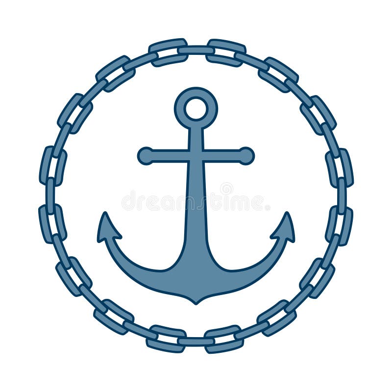 Anchor Chain Silhouette Stock Illustrations – 2,544 Anchor Chain ...