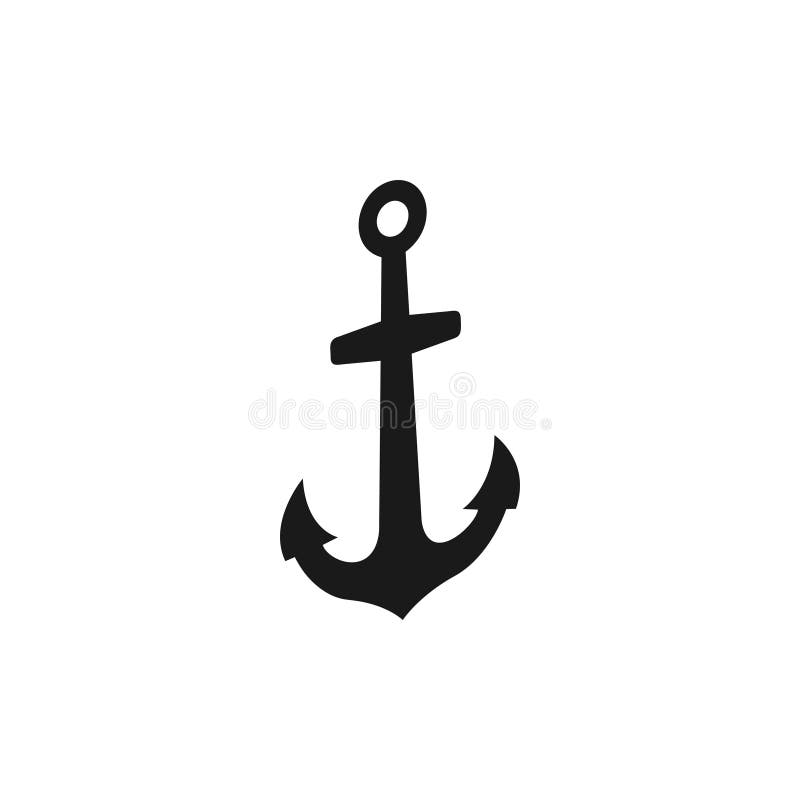 Anchor Graphic Design Template Vector Isolated Stock Illustration ...