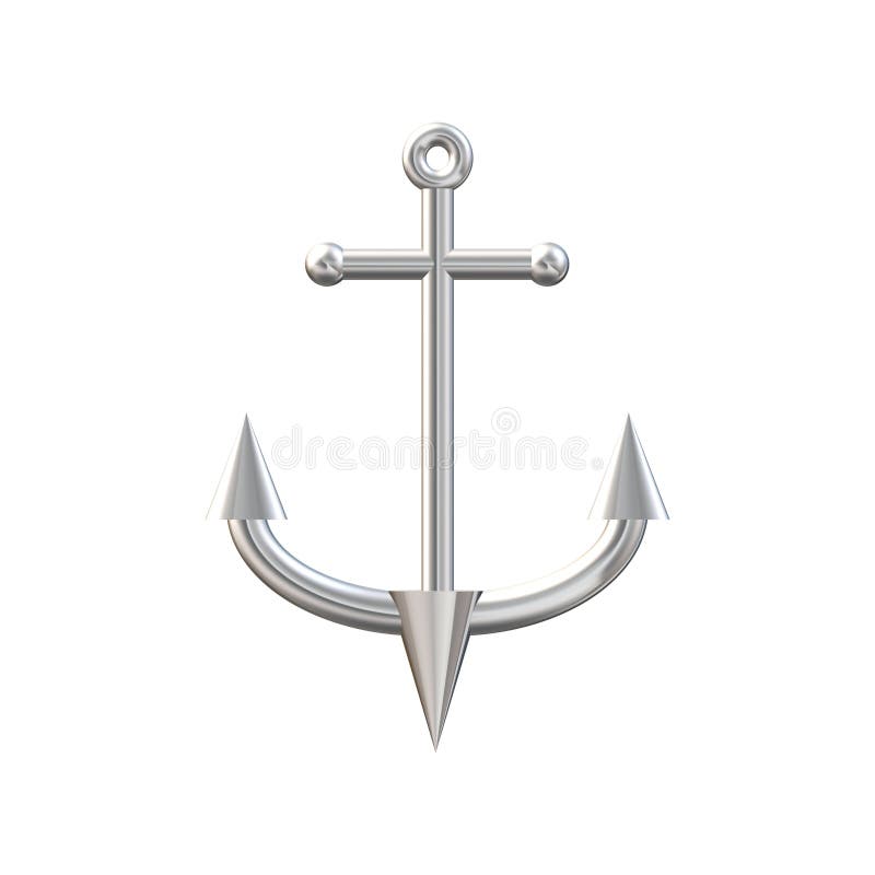 Anchor Silver Stock Illustrations – 876 Anchor Silver Stock ...