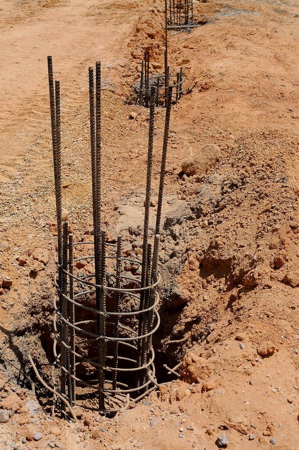 Anchor pile stock image. Image of macadam, concrete, construction - 5198055