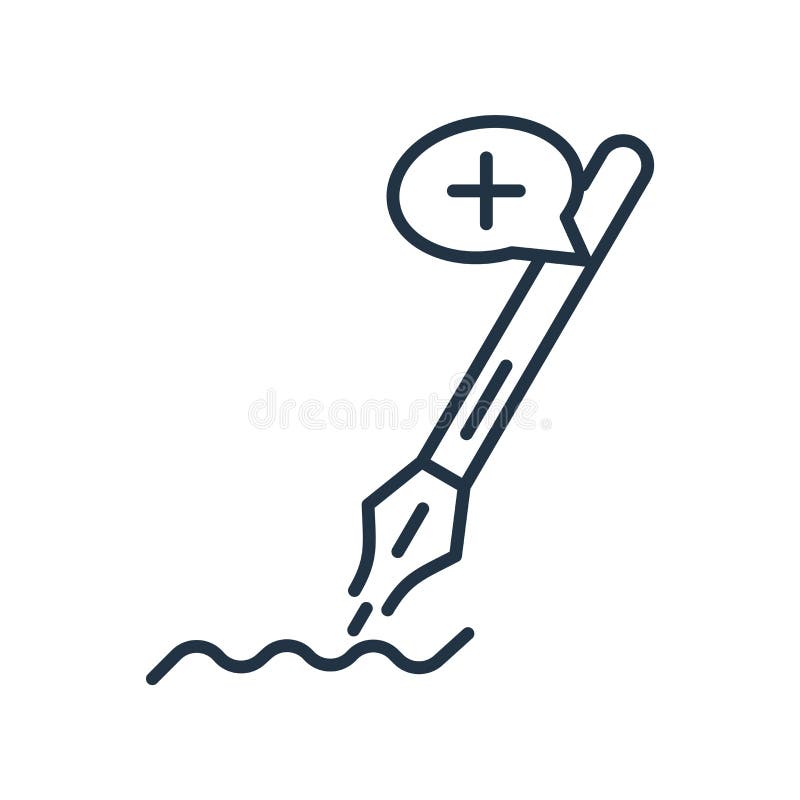 Anchor Point Icon Vector Isolated on White Background, Anchor Point ...