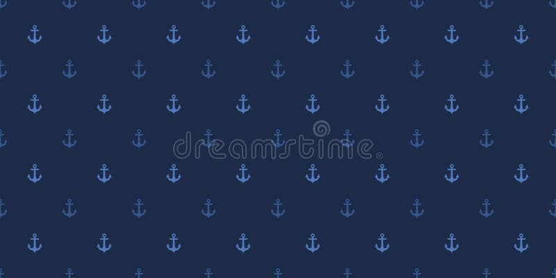 Anchor Background Navy Blue
