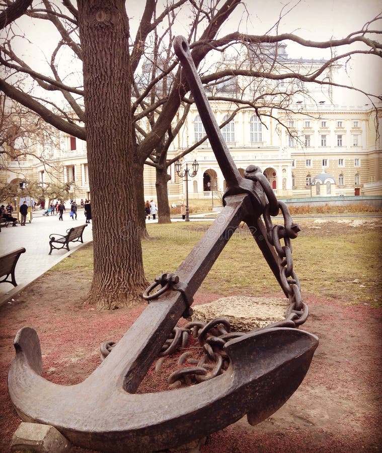 Anchor stock photo. Image of anchor, port, city, sight - 87891698