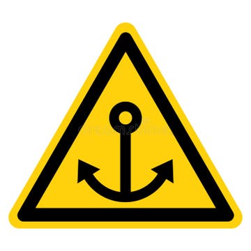 Anchor Symbol Sign, Vector Illustration, Isolate on White Background ...