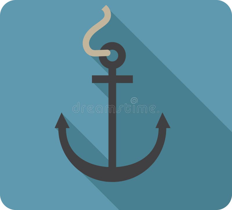 Anchor. Vector Illustration Decorative Design Stock Illustration ...