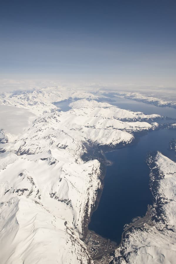 Anchorage aerial stock photo. Image of america, coastline - 10998224