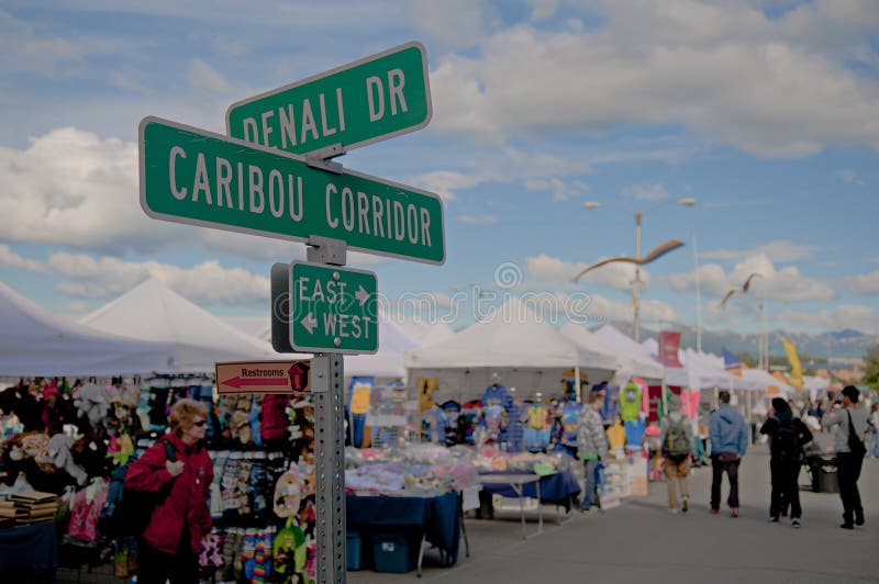 Anchorage market editorial image. Image of weekend, souveniers - 29510550