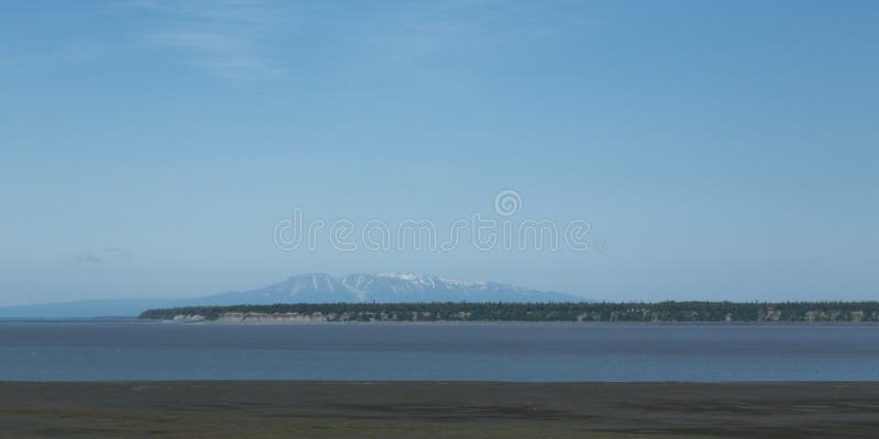 Mount Susitna the Sleeping Lady Stock Image - Image of alaska ...