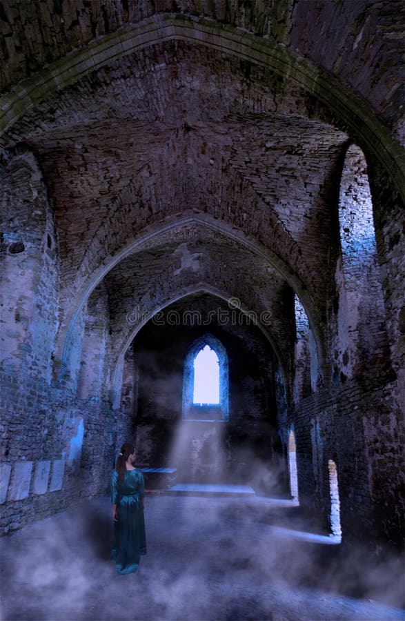 Anchoress stock photo. Image of back, dress, beam, concept - 33538874