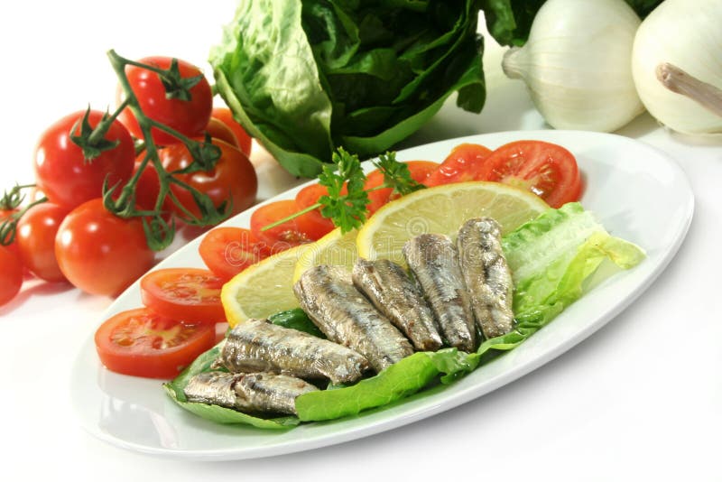 Anchovis stock image. Image of delicious, anchovies, sardella - 15424407