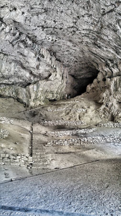 Ancien dark cave stock photo. Image of mountain, cave - 87872178