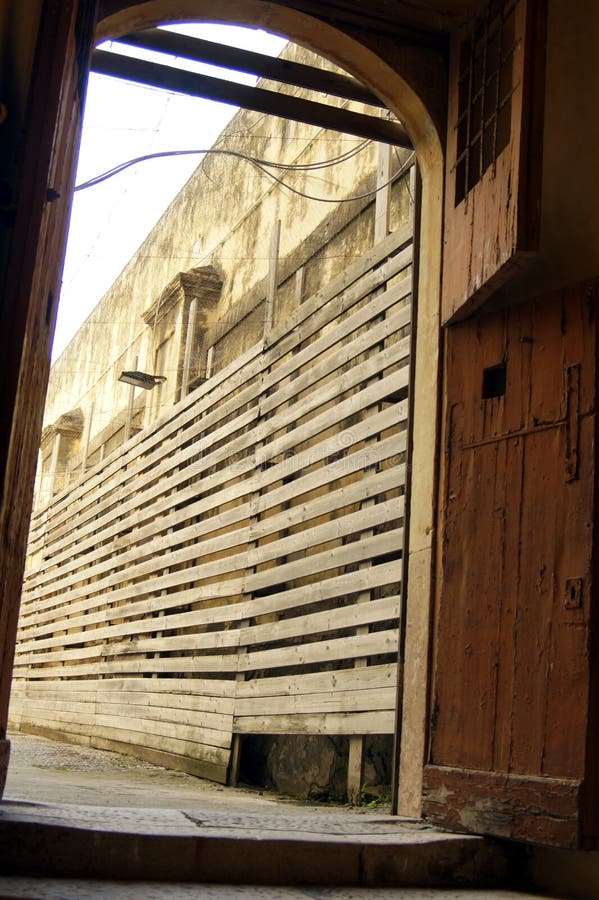 Ancienne Prison Militaire De Porte Image stock - Image du horizontal ...
