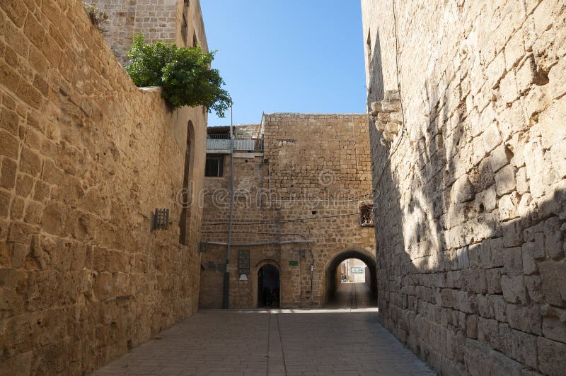 Ancient Acre (Akko, Acco) stock photo. Image of mediterranean - 66676968