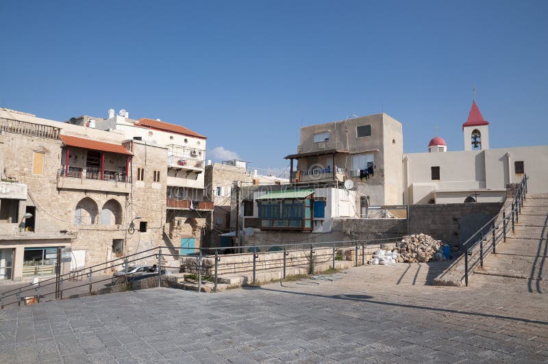 Ancient Acre (Akko, Acco) stock image. Image of east - 66676543