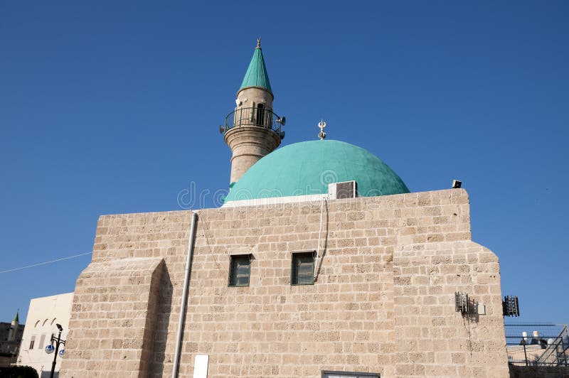 Ancient Acre (Akko, Acco) stock photo. Image of court - 66677456