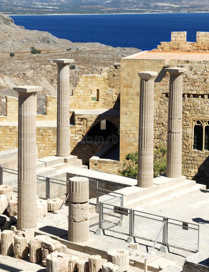Ancient Acropolis In Rhodes Picture. Image: 16035172