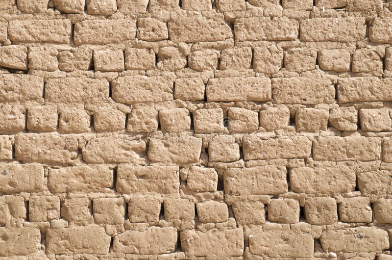 Ancient adobe wall closeup stock image. Image of adobe - 138581871