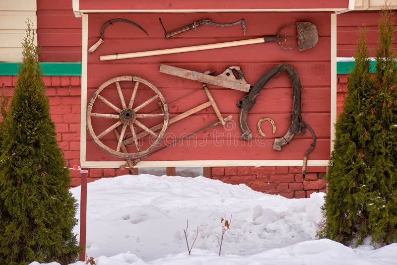 Yoke Tools and Utensils of Medieval Agriculture, Ancient European ...