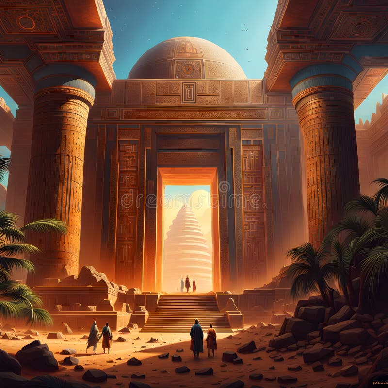 In an Ancient Alien Civilization Discovered on a Distant Planet, There ...