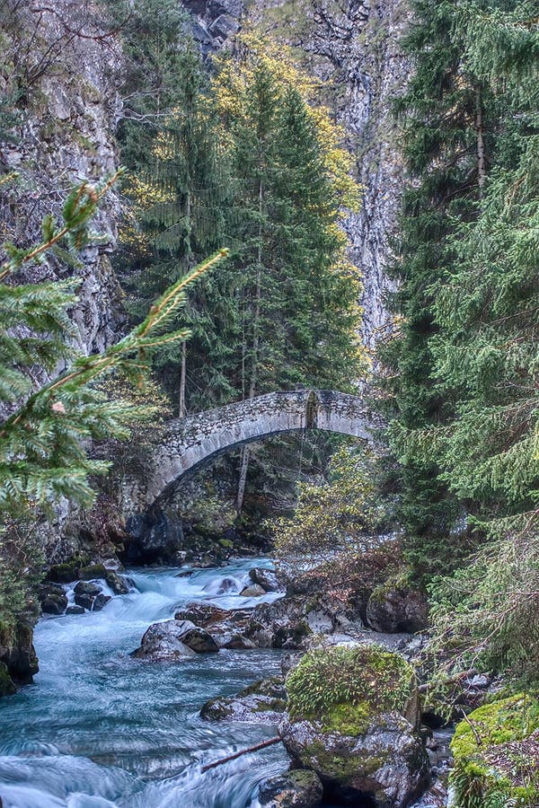 Ancient alpine trails stock image. Image of canyon, mountain - 344242497