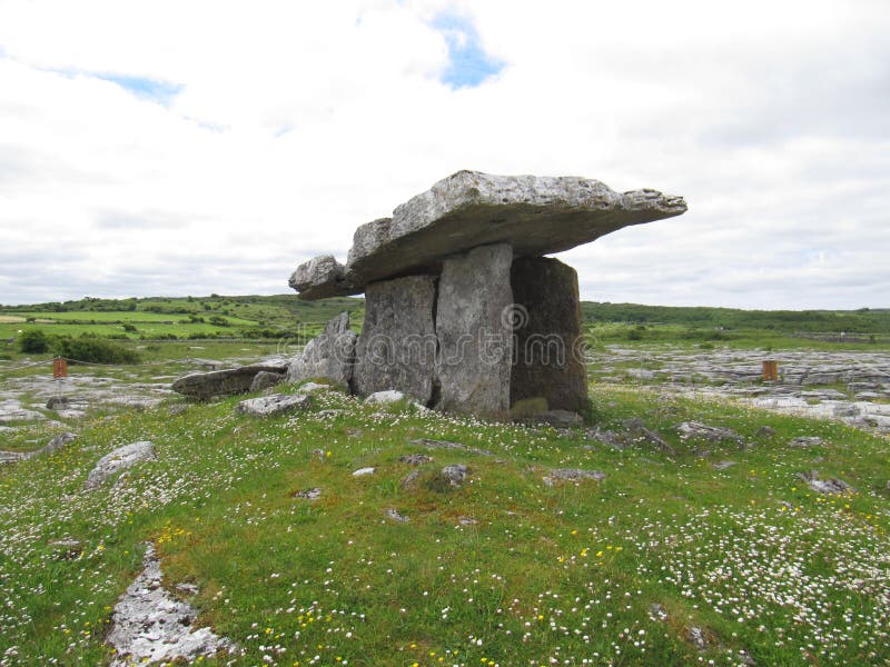 An Ancient Altar Built Out of Large Stones Stock Image - Image of ...
