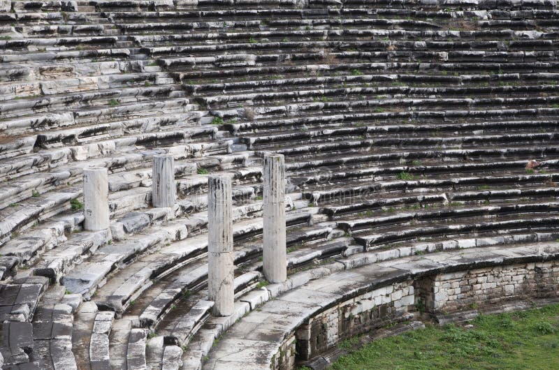 Ancient amphiteater stock photo. Image of geometric, antiquities - 35971348