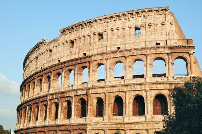 Ancient Amphitheater stock image. Image of coliseum, famous - 29155245