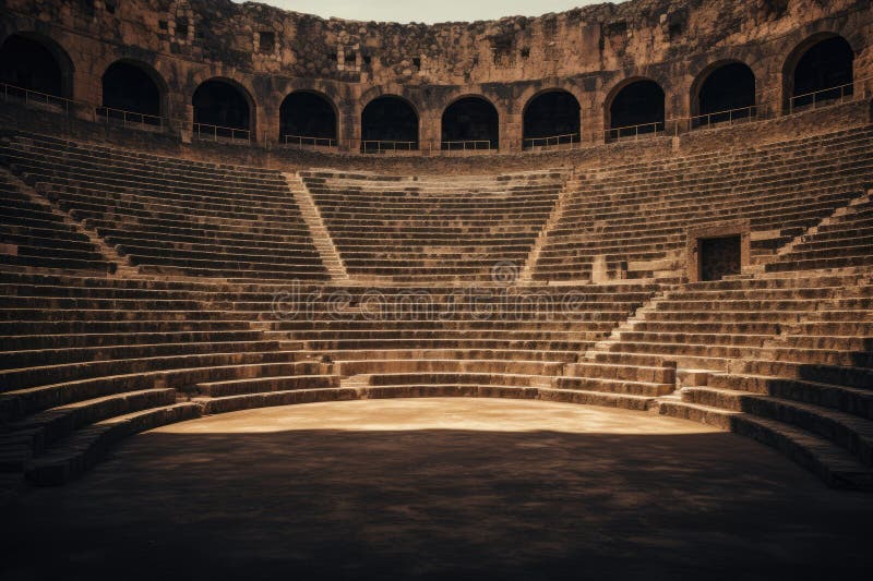 Ancient Amphitheater: a Glimpse into Historical Architecture and ...