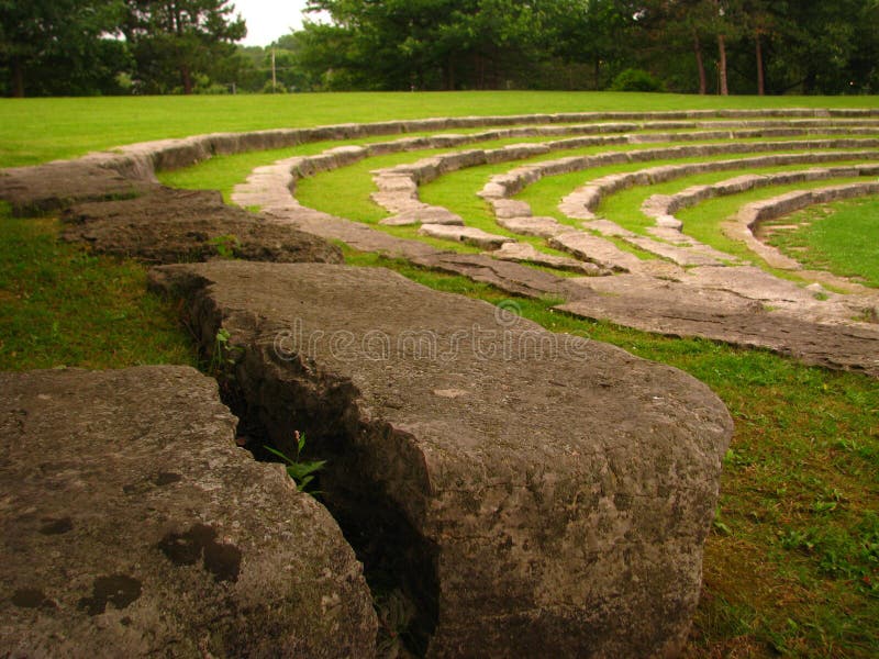 Ancient Amphitheatre stock image. Image of circlular - 95038449