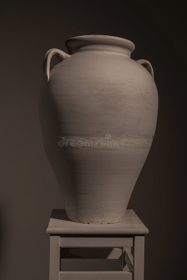 Ancient amphora stock image. Image of time, handle, greece - 49875469