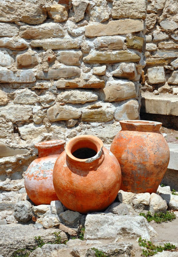 Amphorae In The Old City Of Jerusalem Stock Photo - Image of israel ...