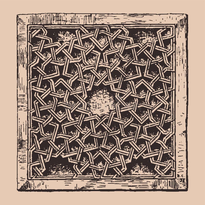 Ancient Antique Traditional Frame Ornament Stock Vector - Illustration ...