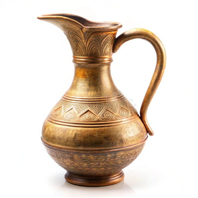 Ancient Arabian pitcher stock illustration. Illustration of historical ...