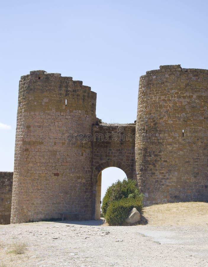 Ancient arc stock image. Image of access, castle, wall - 27588313