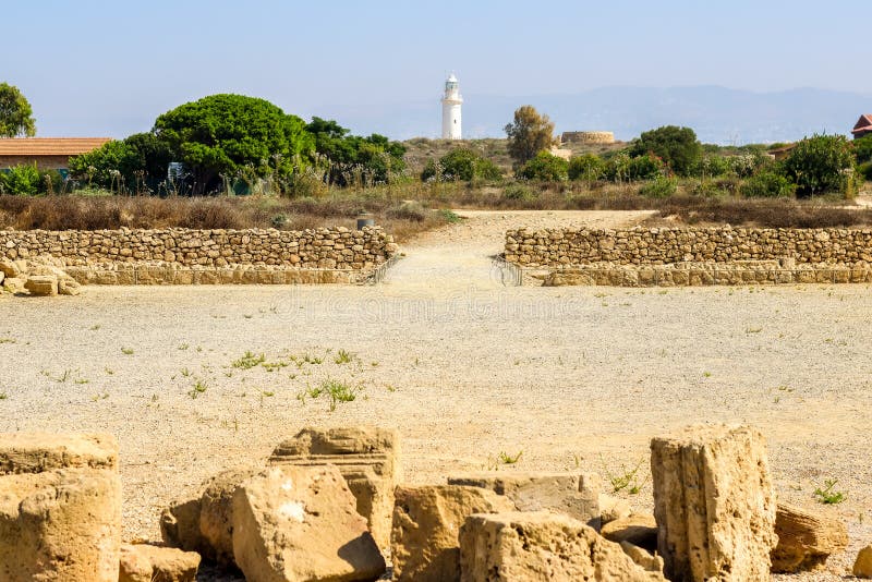 Ancient Archaeological Greek Site Stock Photo - Image of archaeological ...
