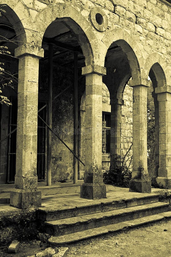 Ancient arches stock image. Image of construction, design - 6936505