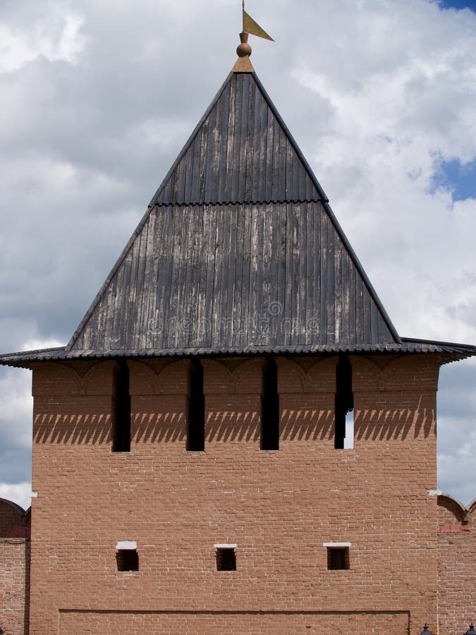 Ancient Architectural Complex Fortress Tula Kremlin Stock Photo - Image ...