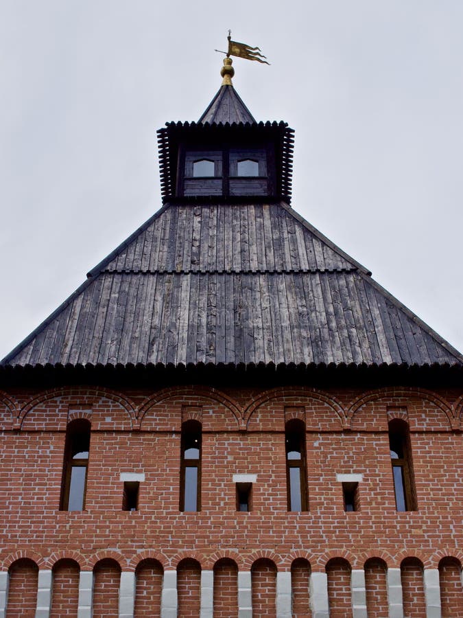 Ancient Architectural Complex Fortress Tula Kremlin Stock Photo - Image ...