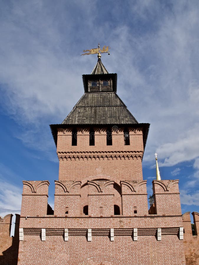 Ancient Architectural Complex Fortress Tula Kremlin Stock Photo - Image ...